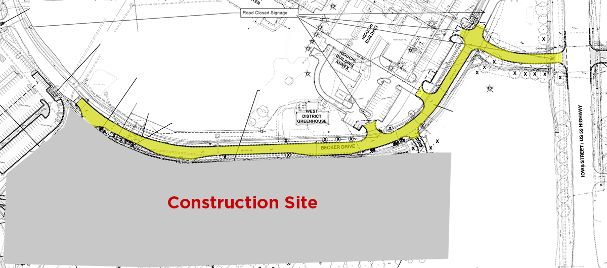 Construction Closures | Facilities Planning & Development