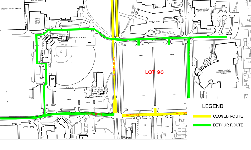 Construction Closures | Facilities Planning & Development